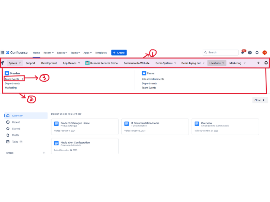 Navigating Confluence:Deep Dive into Navigation Solutions | Communardo