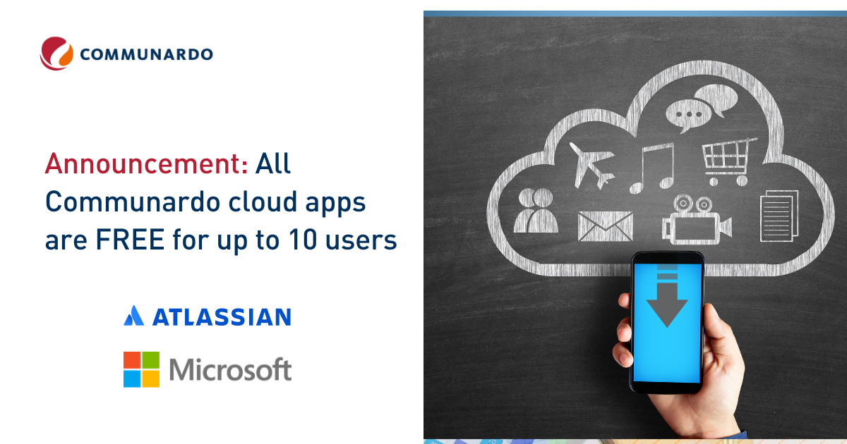 Announcement: All Communardo cloud apps are FREE for up to 10 users | Communardo